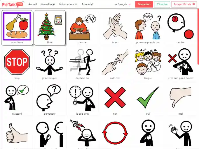 Pictalk – Applications pour l’autonomie, la communication et l’organisation